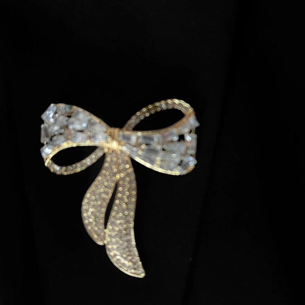 Jewelry | Fashion Trend 2242025 Rhinestone Bow Brooch | Poshmark